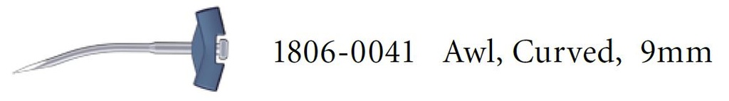 AWL, curved, 9 mm | Unicat