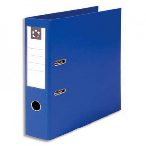 BINDER lever-arch, 310x290x75mm, blue | Unicat