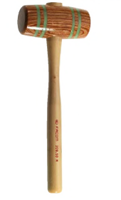 MAILLET, bois, Ø60mm, 500g | Unicat
