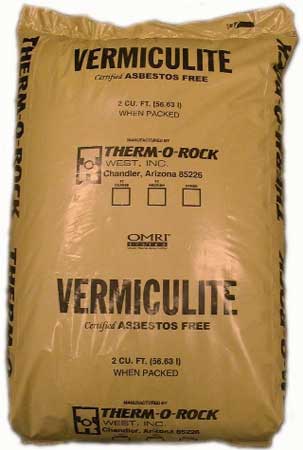 VERMICULITE, grain structure nº1, for 100l, bag of 10kg | Unicat