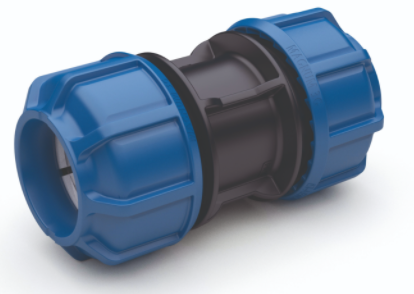 RACCORD CONNECTEUR compression, PE, Ø 3", FxF, pour PE Ø90mm | Unicat