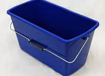 BUCKET, plastic, 7l, rectangular | Unicat