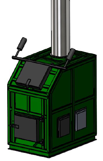 INCINERATOR LTI (Vulkeo ID50) diesel, 230V | Unicat