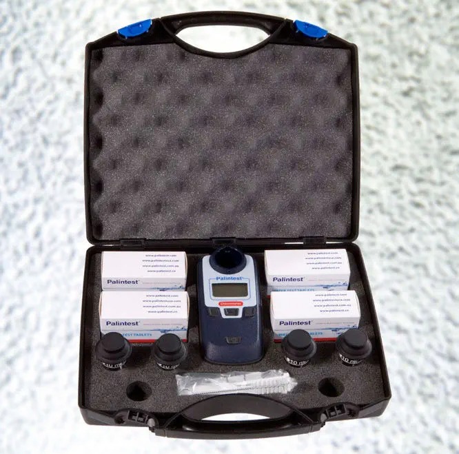 CHLOROMETER (Palintest PTH045D) hard case, 100tests | Unicat