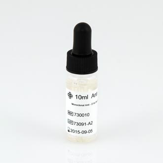 BLOOD GROUPING TEST, RHESUS anti D (Lorne), 10 ml, drop.bot. | Unicat