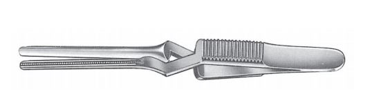 CLAMP BULLDOG DeBAKEY atraumatic 75 mm straight 15 16 07