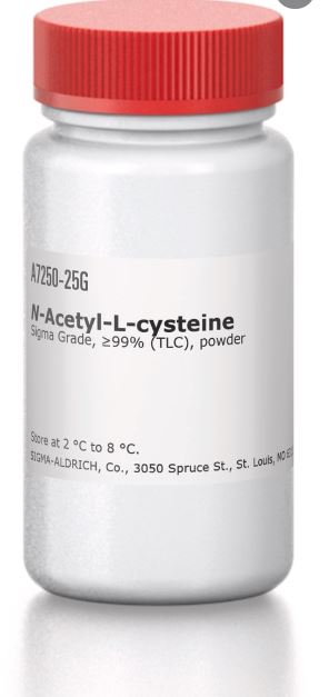 N-ACETYL-L-CYSTEINE, 25 g | Unicat