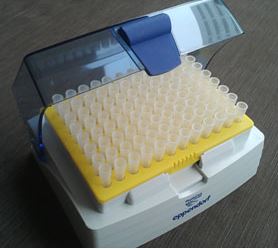 (pip.aut.) EMBOUT JAUNE, 2-200µl, rack (Eppdf) | Unicat