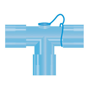 (Diamedica DPA2) T-PIECE 22mm M/M/F, 010-634 | Unicat