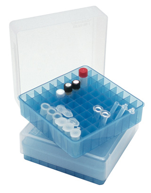STORAGE BOX, PP, 9x9 microtubes 1-2ml, autoclavable | Unicat