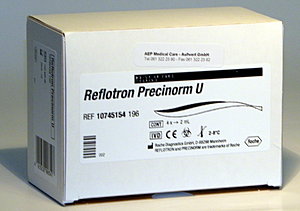 (clinical chem. Reflotron) PRECINORM U KIT 4x2ml 10745154196 | Unicat