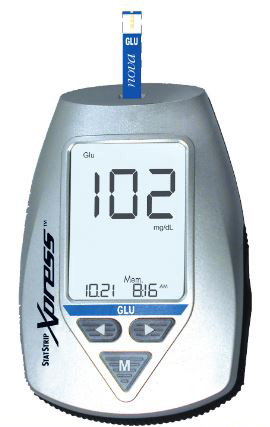 GLUCOMETER, blood glucose monitor (StatStrip Xpress) mg/dl | Unicat