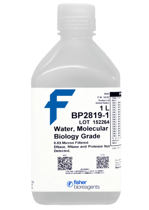 WATER molecular biology grade, 100 ml | Unicat