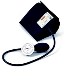 SPHYGMOMANOMETER, one-hand manometer, velcro, pediatric | Unicat