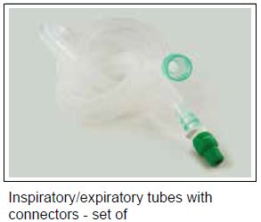 (CPAP Diamedica) TUBE insp/exp w/ connector, s.p., CPAP/SP3 | Unicat