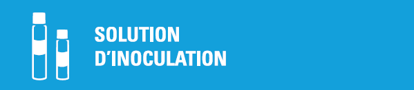 (MiniLab) STICKER module, inoculation solution, 100x20mm, FR | Unicat